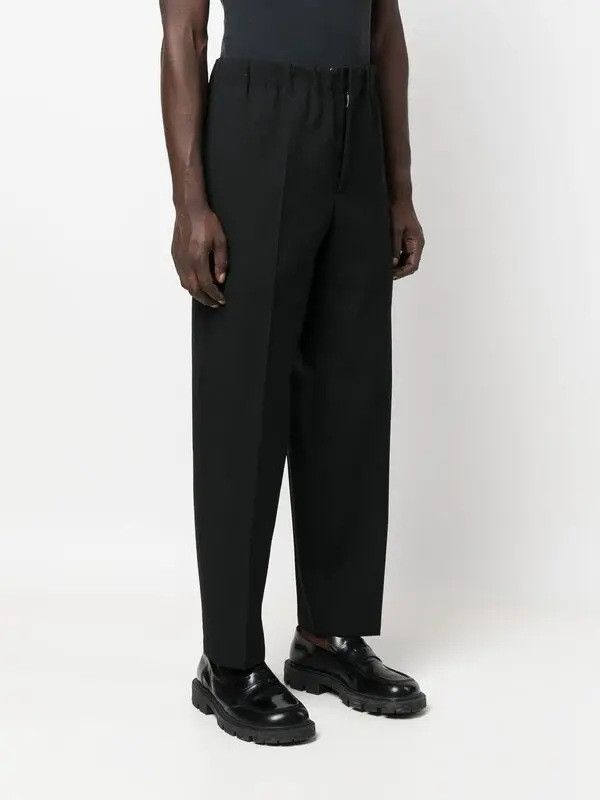 JIL SANDER Pleated Straight-leg Trousers