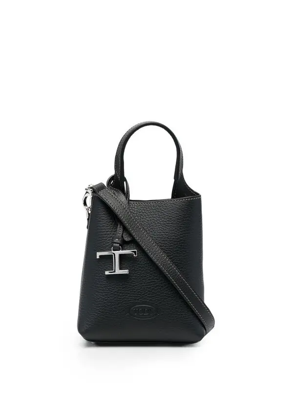 TOD'S Logo-plaque Tote Bag