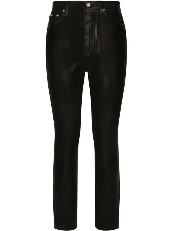 Dolce & Gabbana Grace Coated Skinny Jeans