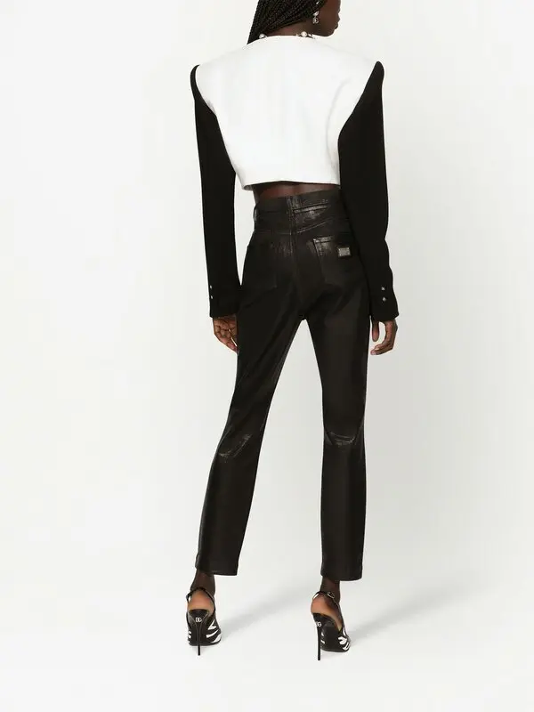 Dolce & Gabbana Grace Coated Skinny Jeans