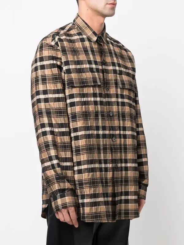 Nanushka Organic-cotton Checked Shirt