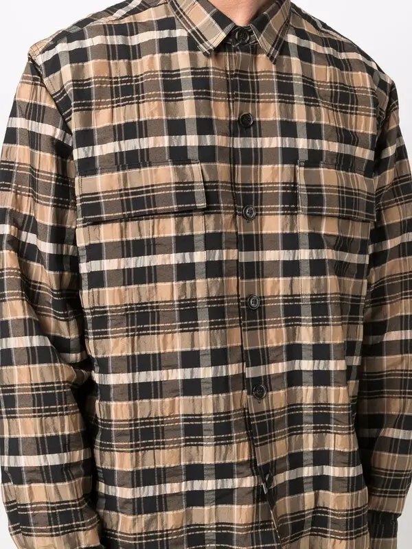 Nanushka Organic-cotton Checked Shirt