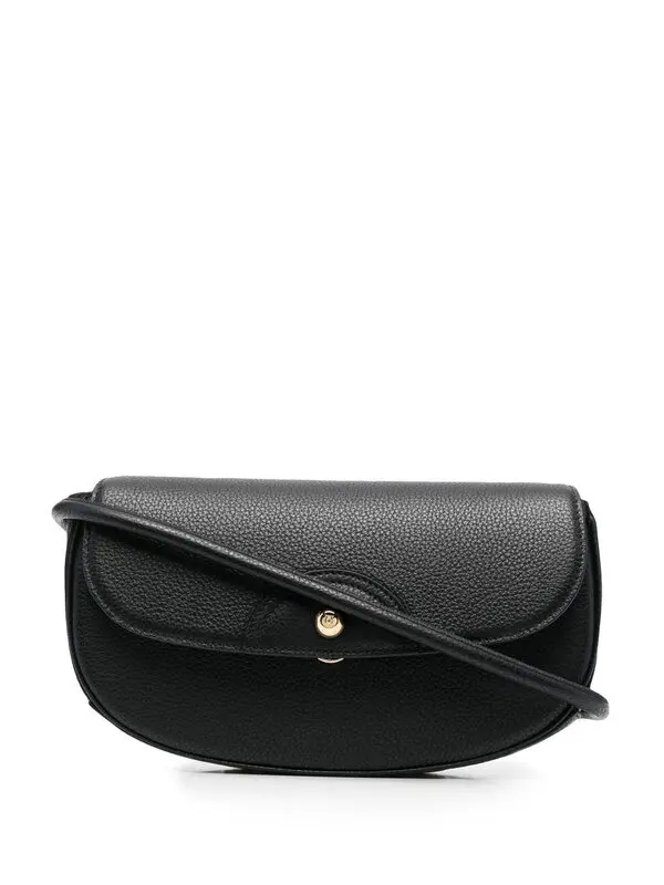 FERRAGAMO Glam Leather Shoulder Bag