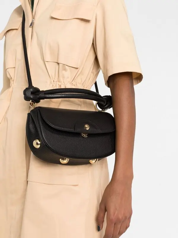 FERRAGAMO Glam Leather Shoulder Bag