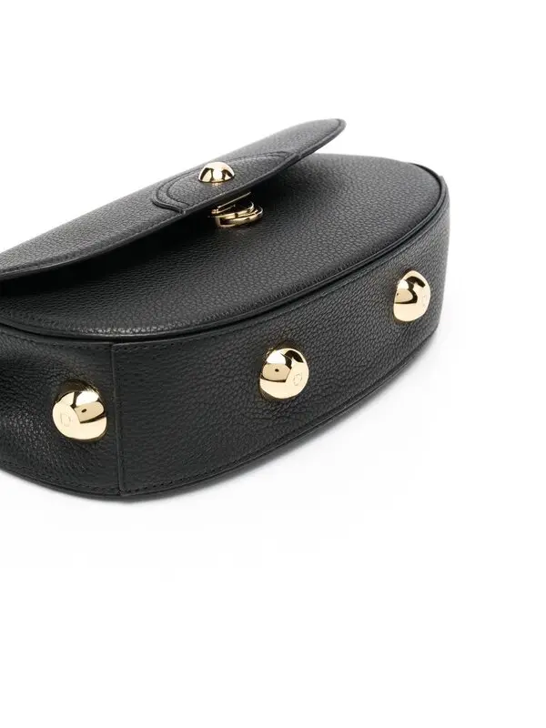 FERRAGAMO Glam Leather Shoulder Bag