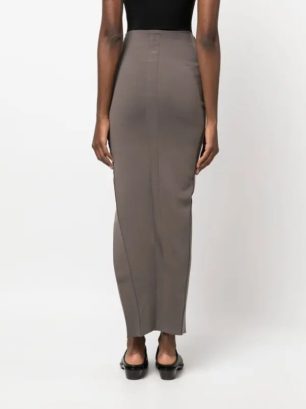 Rick Owens Asymmetric Mid-length Skirt