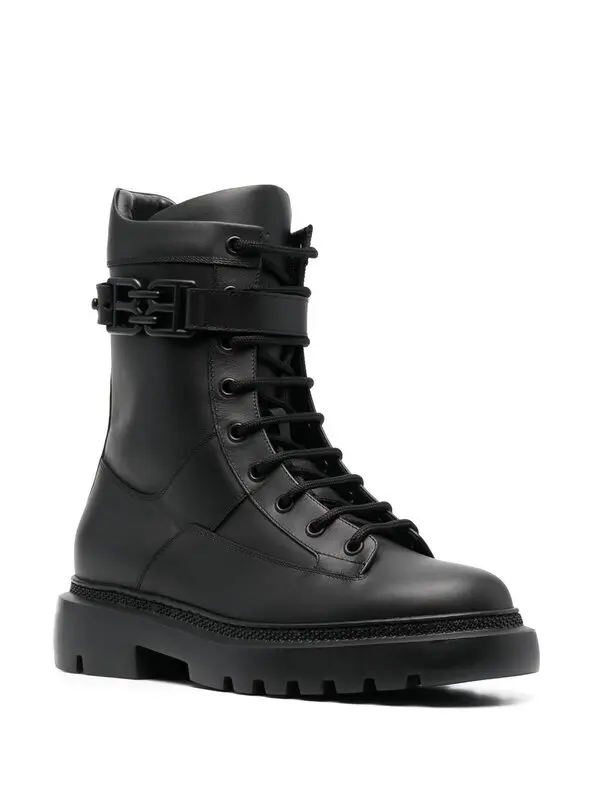 Bally Lace-up Ankle Boots