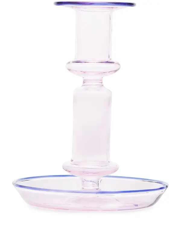 HAY Flare Medium Glass Candleholder