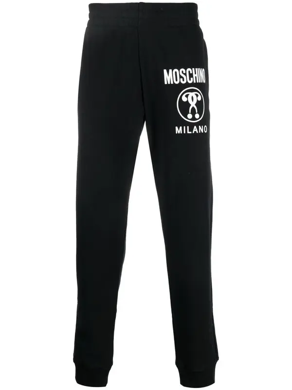 Moschino Logo-print Track Pants - Black