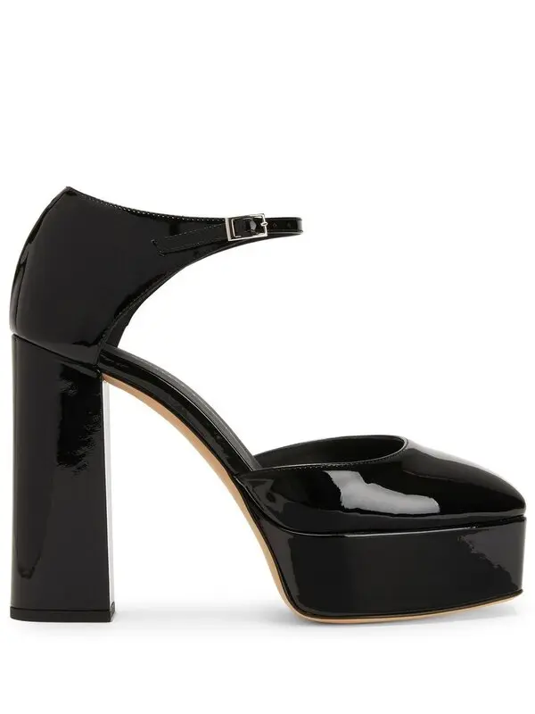 GIUSEPPE ZANOTTI 120mm Bebe Platform Pumps - Black