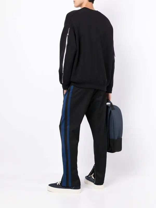 3.1 Phillip Lim Crewneck Zip-sleeve Jumper