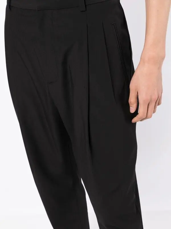 3.1 Phillip Lim Drop-crotch Tailored Trousers - Black