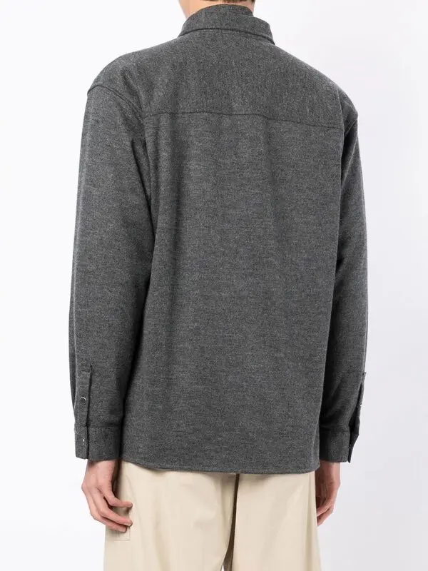3.1 Phillip Lim Melangé-effect Flannel Shirt