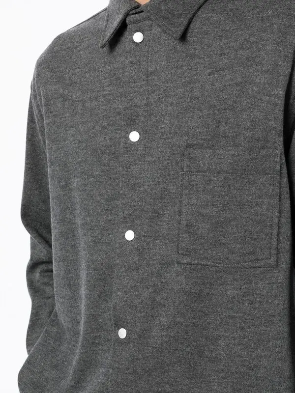 3.1 Phillip Lim Melangé-effect Flannel Shirt