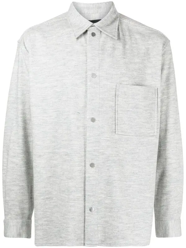 3.1 Phillip Lim Point-collar Flannel Shirt