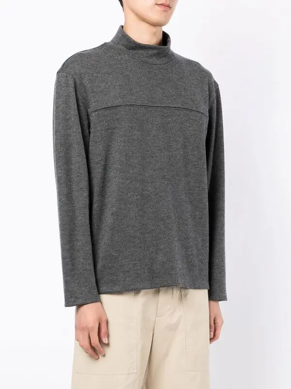 3.1 Phillip Lim Mock-neck Wool-blend Jumper