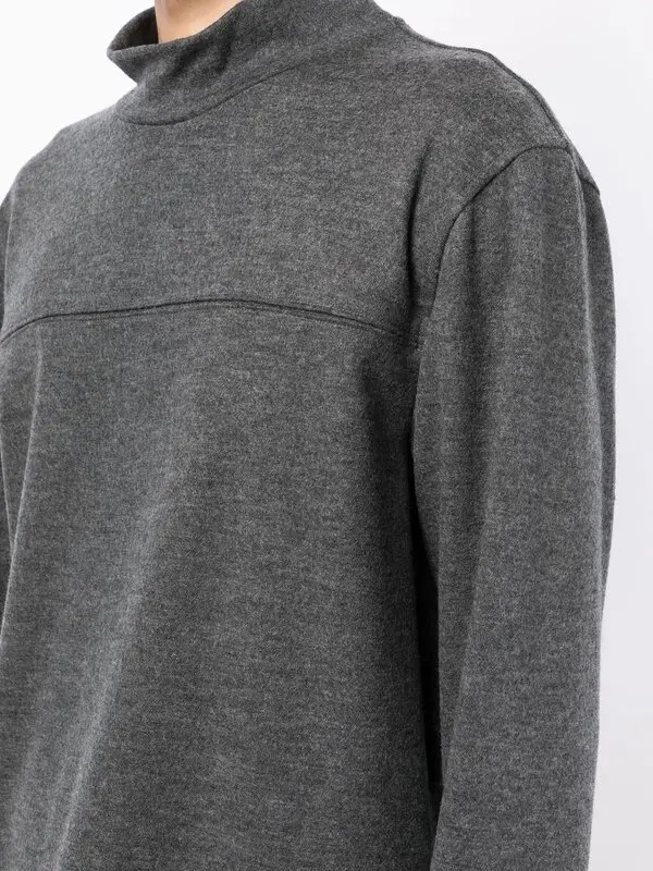 3.1 Phillip Lim Mock-neck Wool-blend Jumper