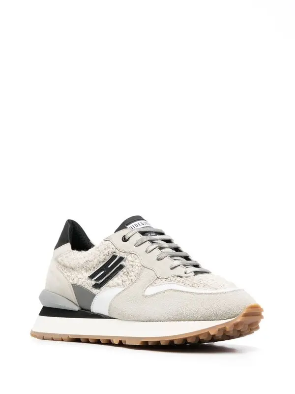 HIDE&JACK Side Logo-patch Low-top Sneakers