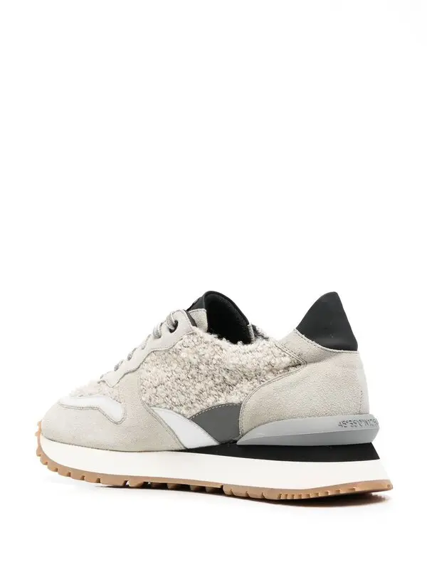 HIDE&JACK Side Logo-patch Low-top Sneakers
