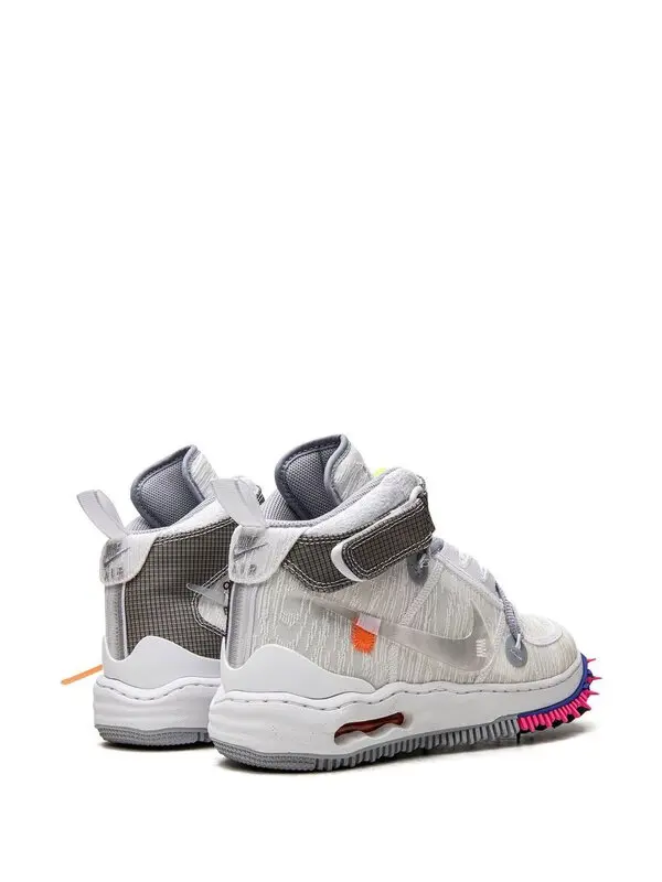 Nike X Off White Air Force 1 Mid Sneakers - White