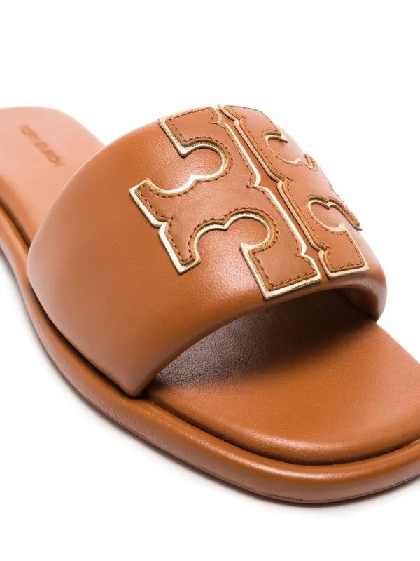 Tory Burch Double T Flat Sandals