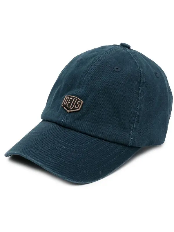Deus Ex Machina Shield-patch Baseball Cap - Blue