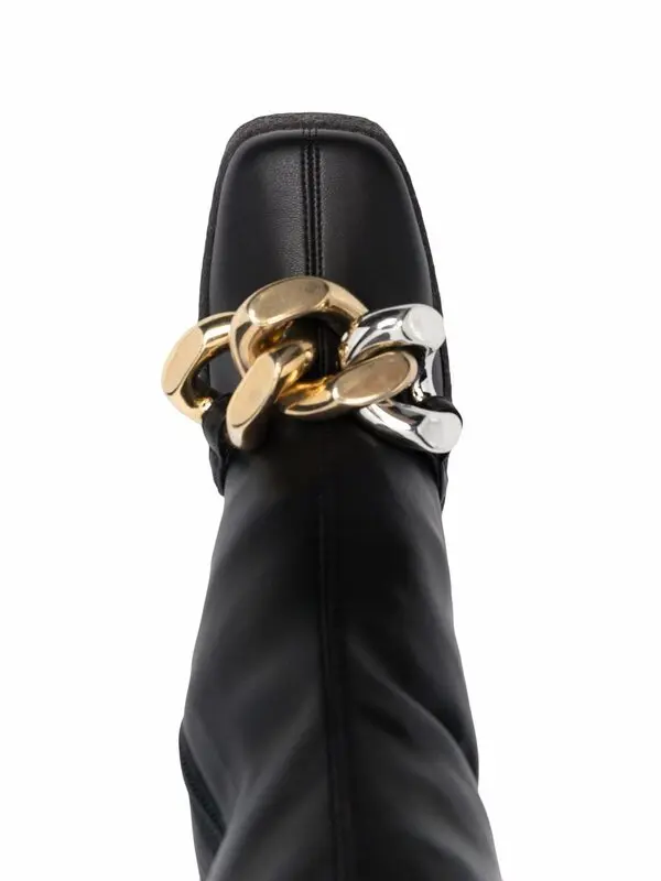 Stella McCartney Skyla Chain-embellished 120mm Boots