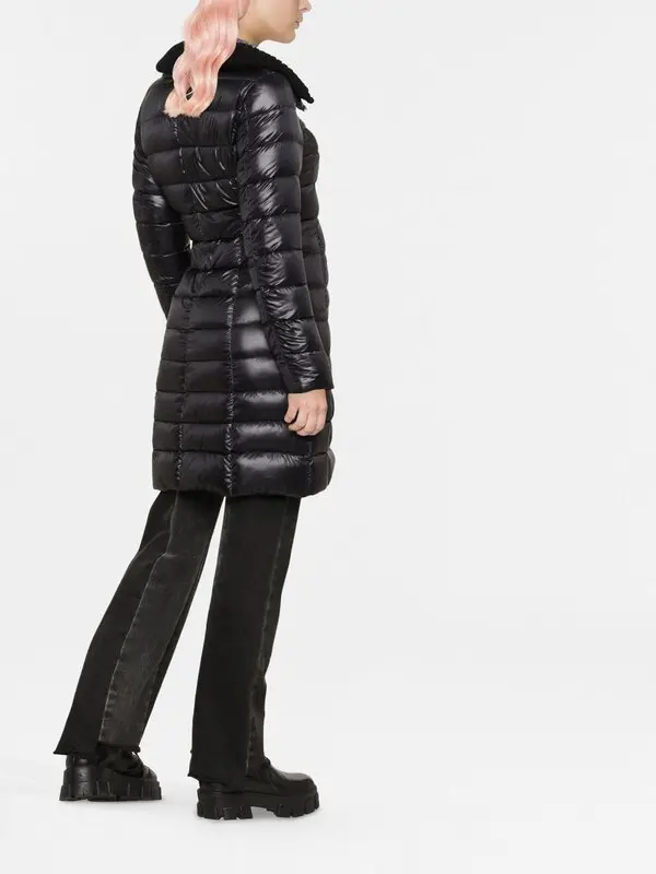 Herno Knitted-collar Padded Coat