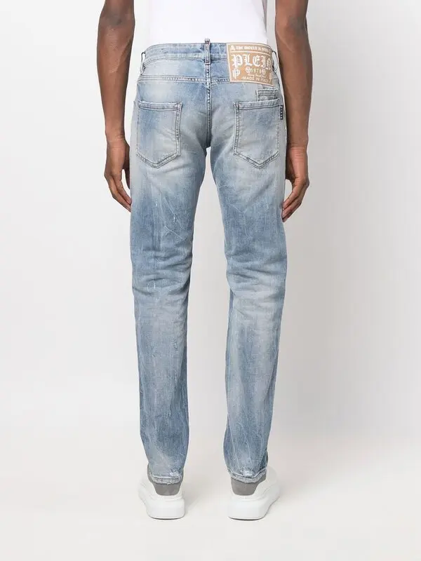 Philipp Plein Distressed-detail Jeans