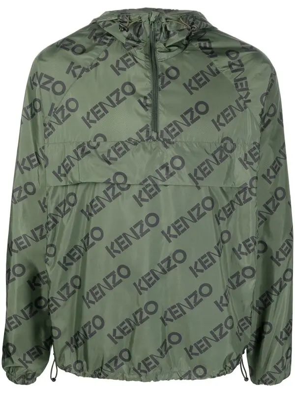 Kenzo Logo-print Hooded Jacket