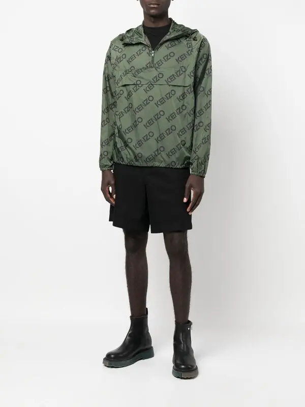 Kenzo Logo-print Hooded Jacket