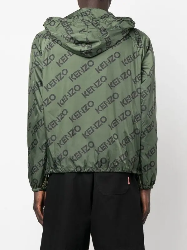 Kenzo Logo-print Hooded Jacket