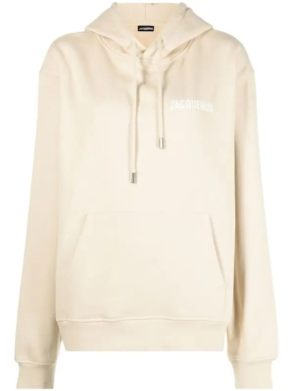 Jacquemus Le Sweatshirt Hoodie - Neutrals