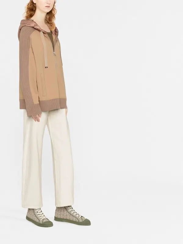 Herno Hooded Zip-up Jacket