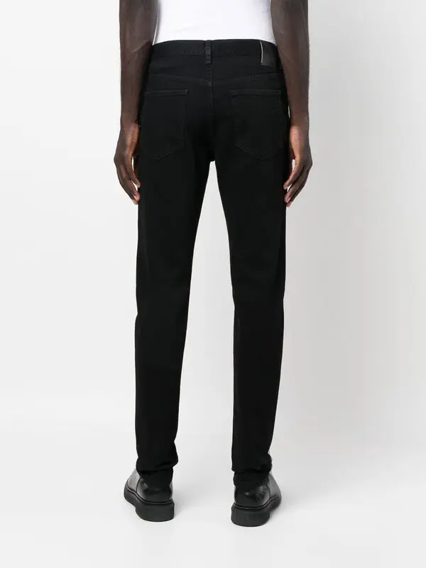 Zegna Roccia Slim-fit Jeans - Black