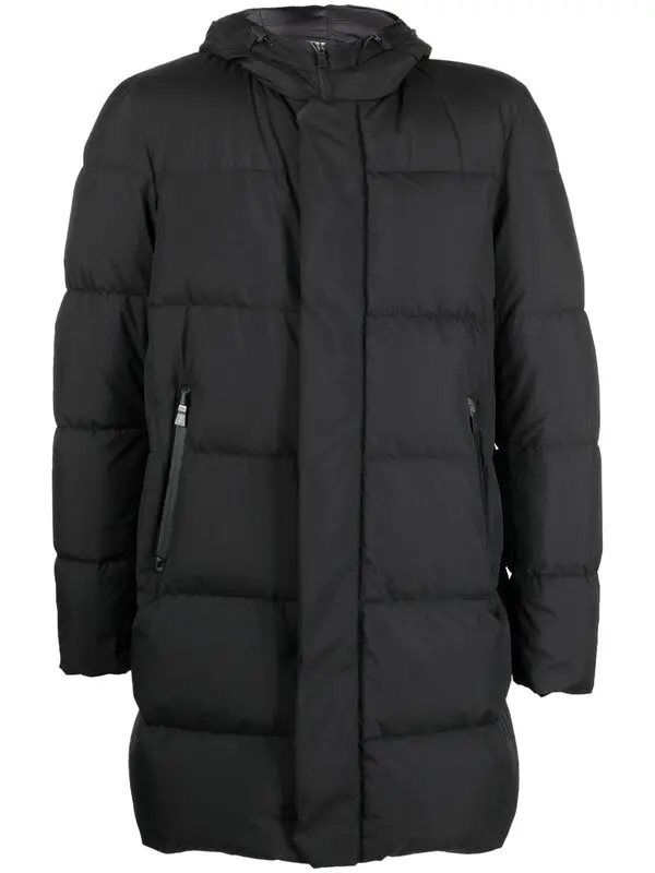 Herno Quilted Puffer Jacket - Black
