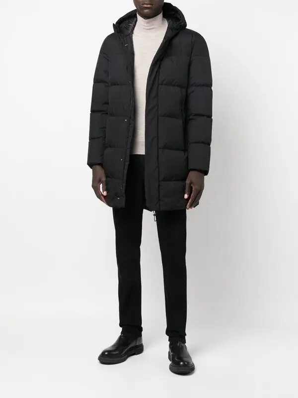 Herno Quilted Puffer Jacket - Black