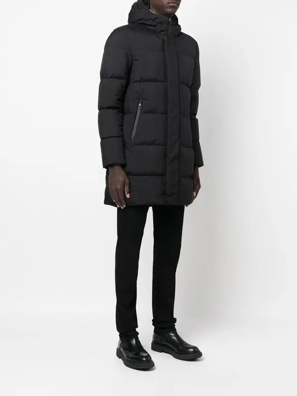 Herno Quilted Puffer Jacket - Black