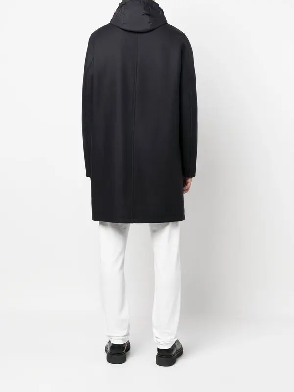 Herno Long-sleeve Button-up Coat