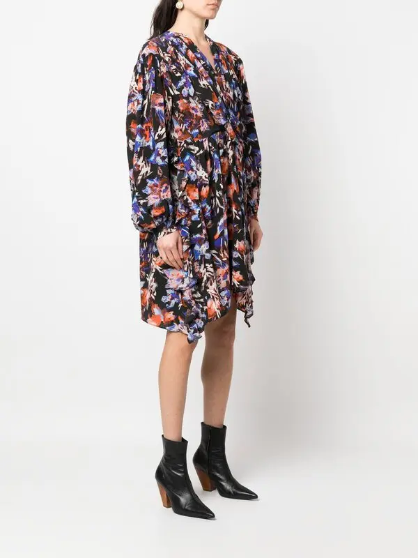 IRO PARIS Floral Print Dress