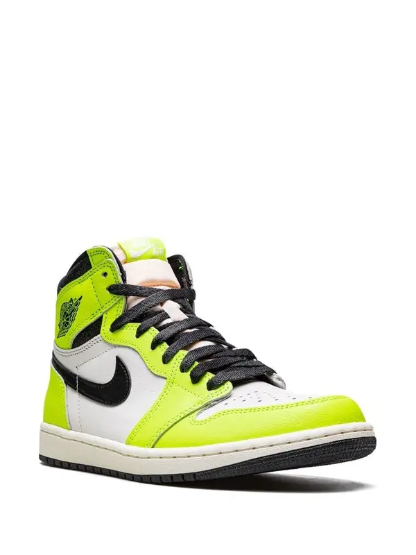 JORDAN Air 1 High Og Visionaire Sneakers - Yellow