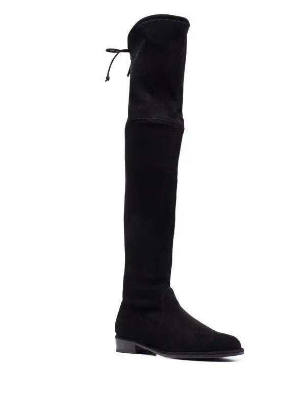 STUART WEITZMAN Thigh High Boots - Black