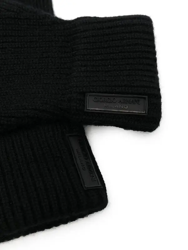 Giorgio Armani Cashmere Knitted Gloves
