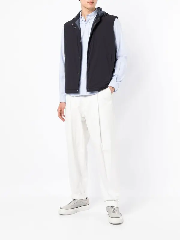 Herno Hooded Sleeveless Gilet