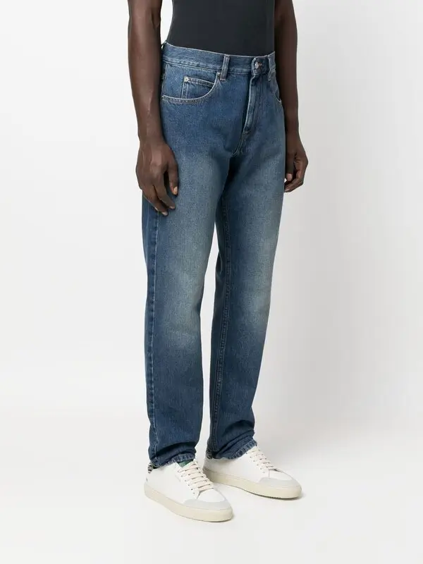 MARANT Isabel Straight-leg Mid-wash Jeans