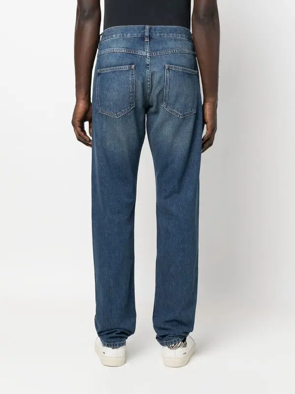 MARANT Isabel Straight-leg Mid-wash Jeans