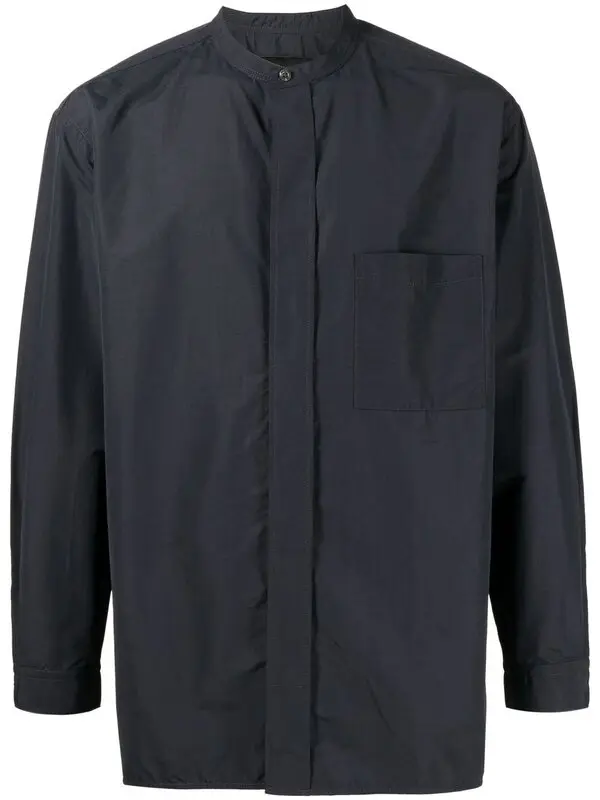 3.1 Phillip Lim Band-collar Shirt