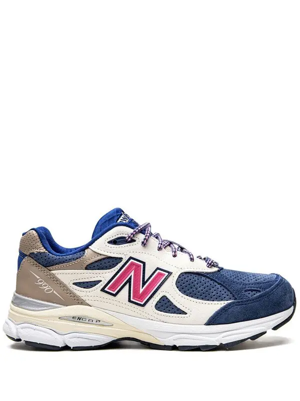 NEW BALANCE X Kith 990 V3 Daytona Sneakers - Blue