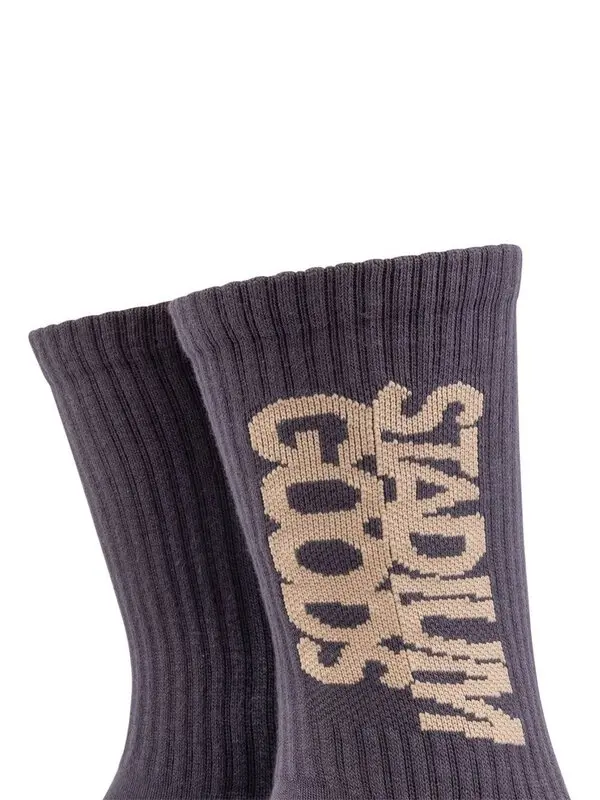 STADIUM GOODS Ribbed Logo Socks