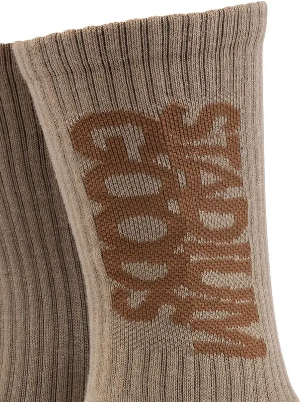 STADIUM GOODS Ribbed Logo Socks